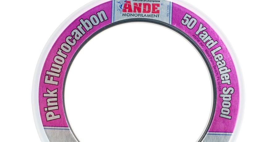 Ande Pink Fluorocarbon Leader | Salt Water Sportsman