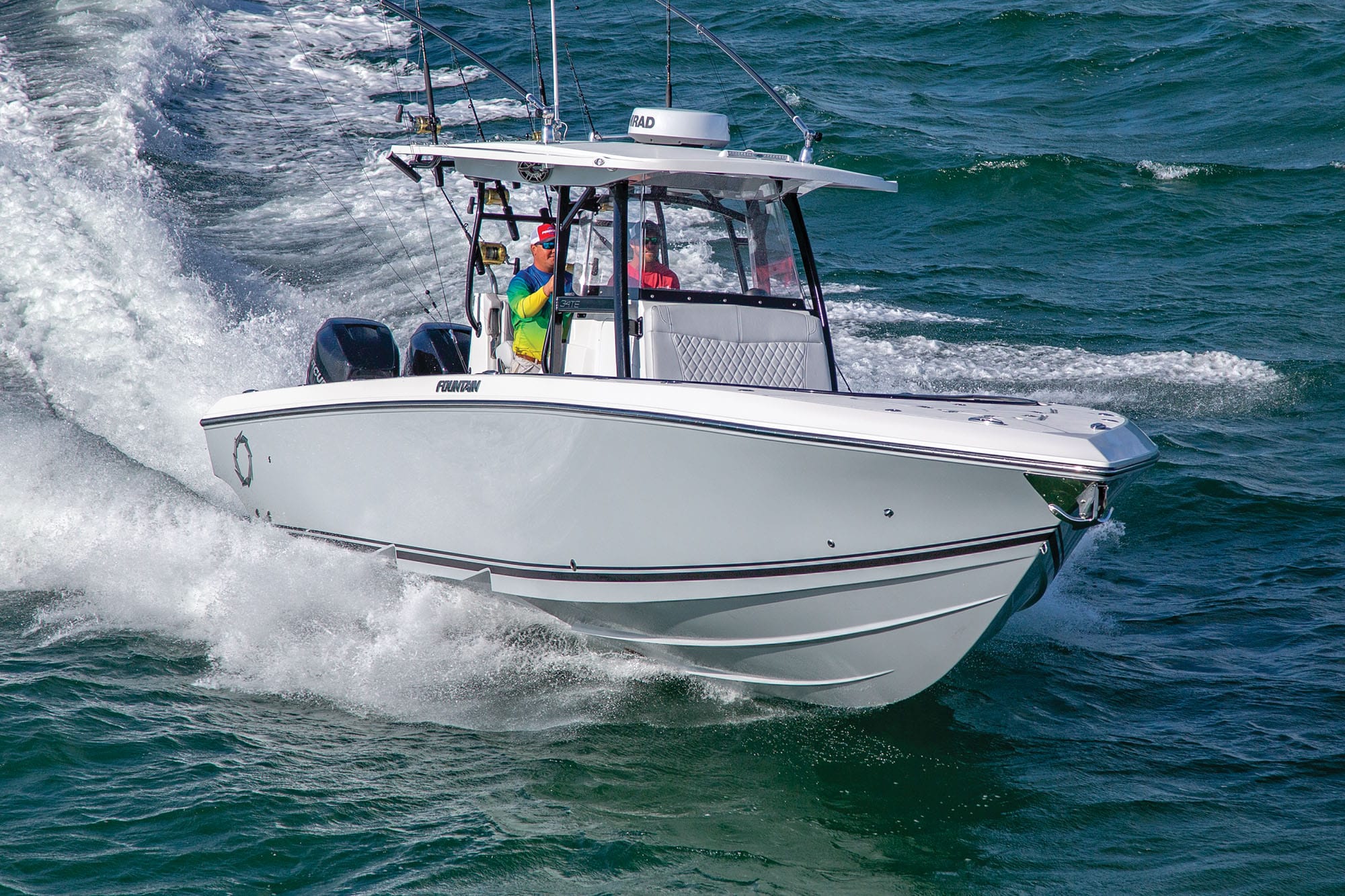 Fishability Test: Fountain 34 TE