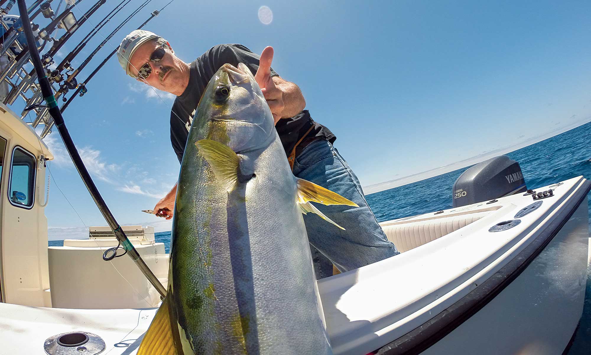 How to Catch California Yellowtail Under Kelp Paddies | Salt Water ...