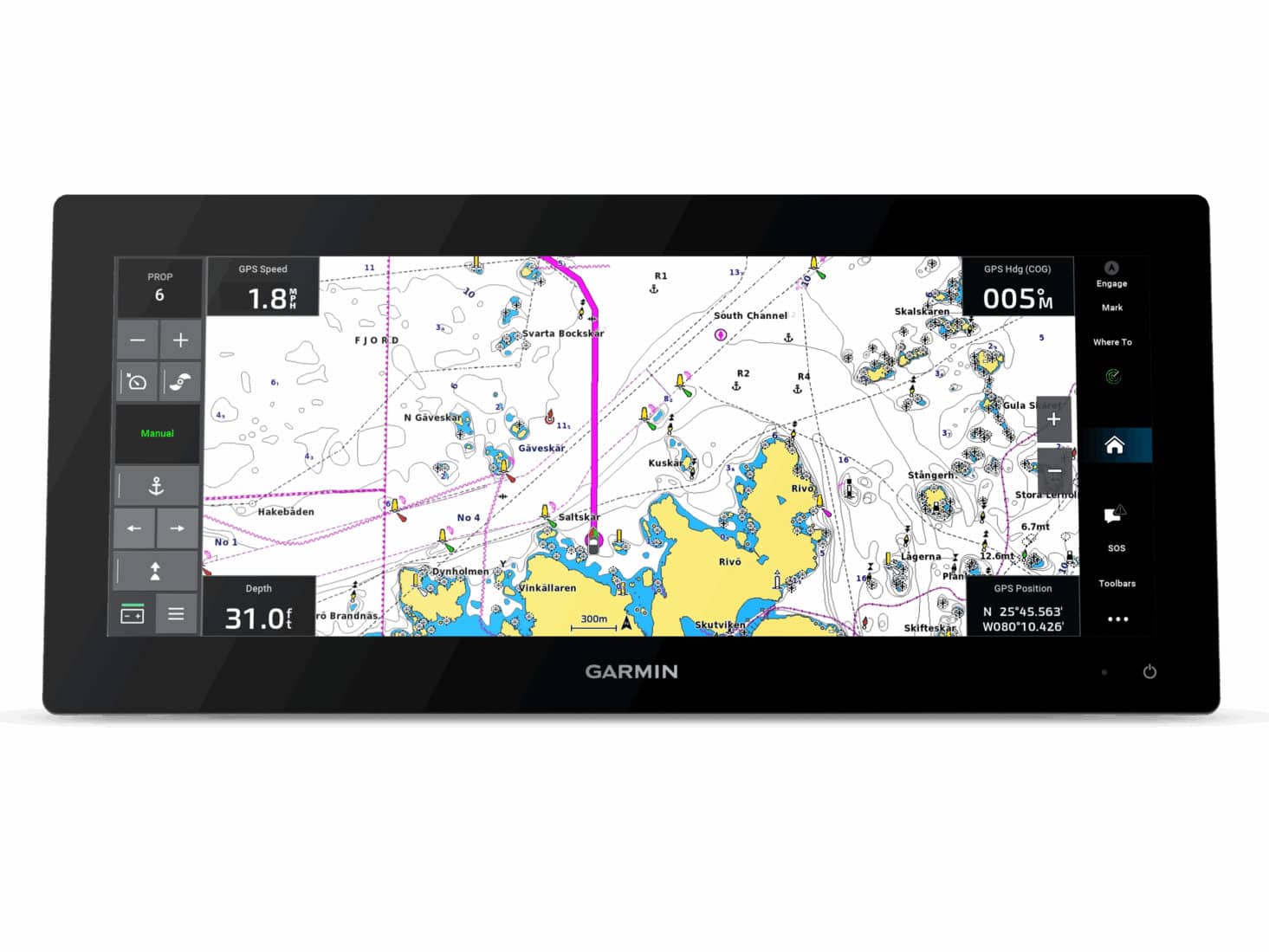Garmin Ultrawide GPSMAP 15x3