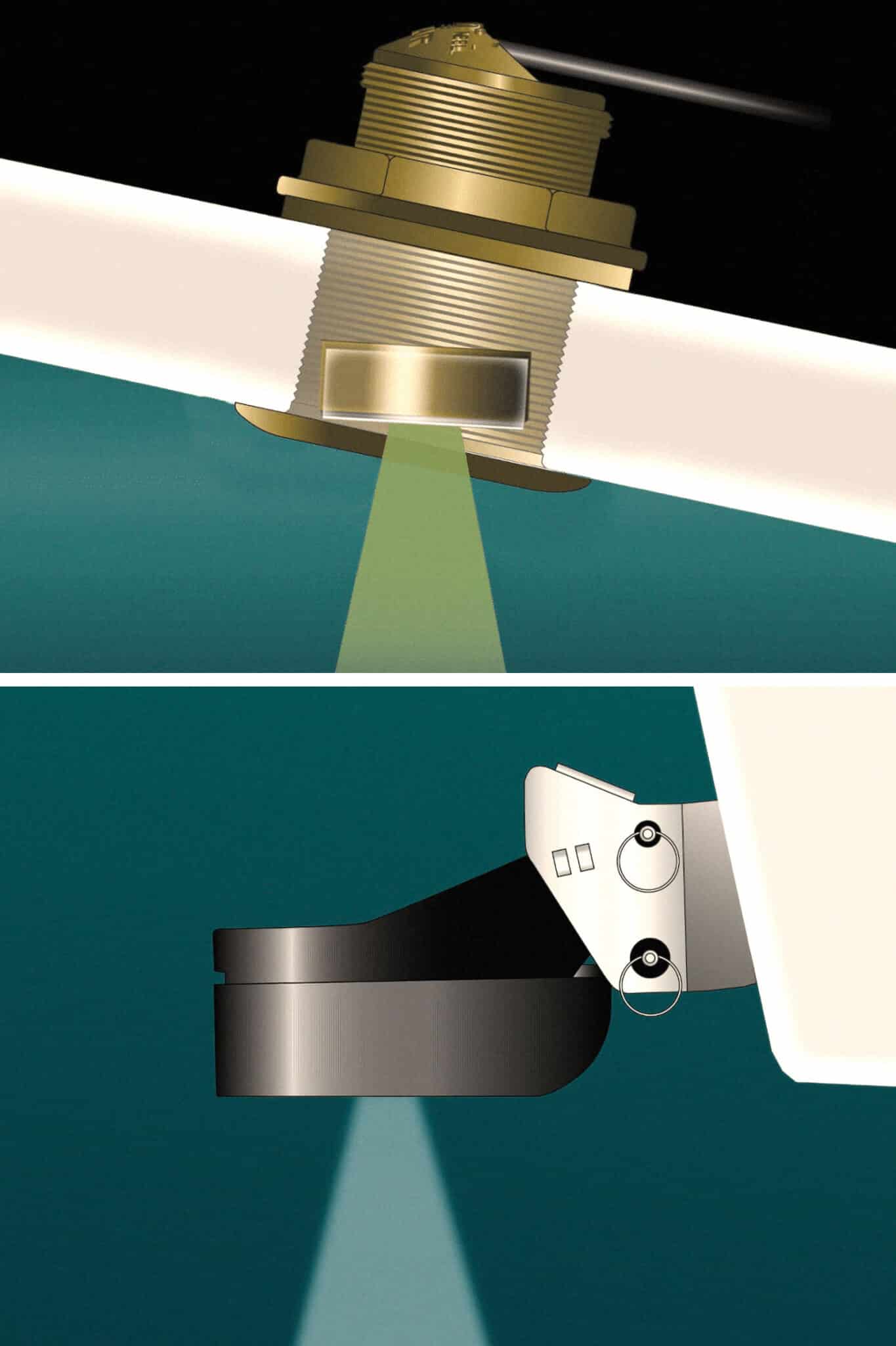 Transom-Mount vs. Thru-Hull Transducers | The Sailor’s And Boater’s Network