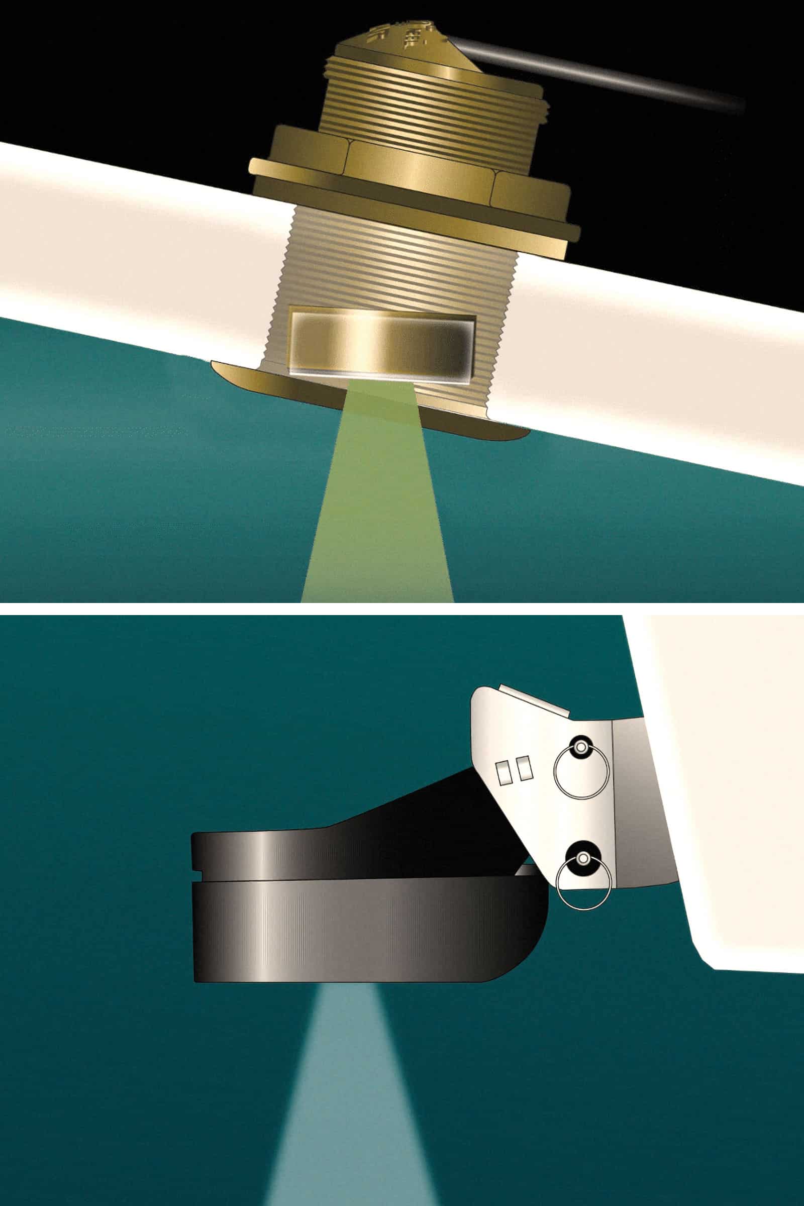 Transom-Mount vs. Thru-Hull Transducers